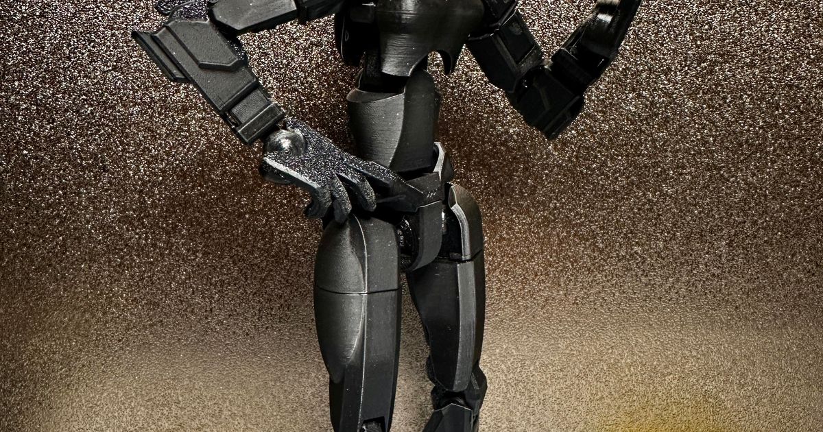 Smooth female torso for Dummy 13 by Blissa Studios | Download free STL ...