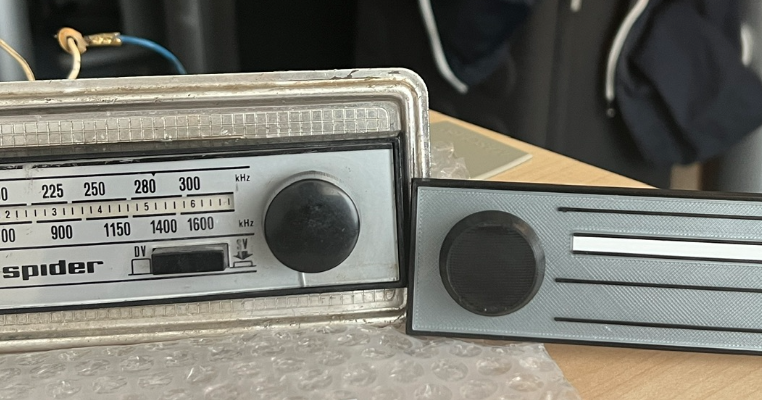 Fake radio for old cars by Jan Janča | Download free STL model ...