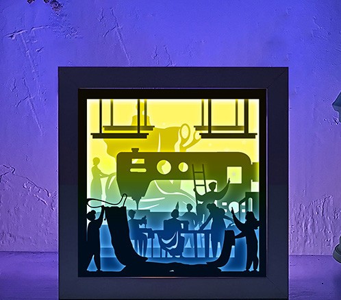 Garment Tailor light box by tecnoculebras | Download free STL model ...