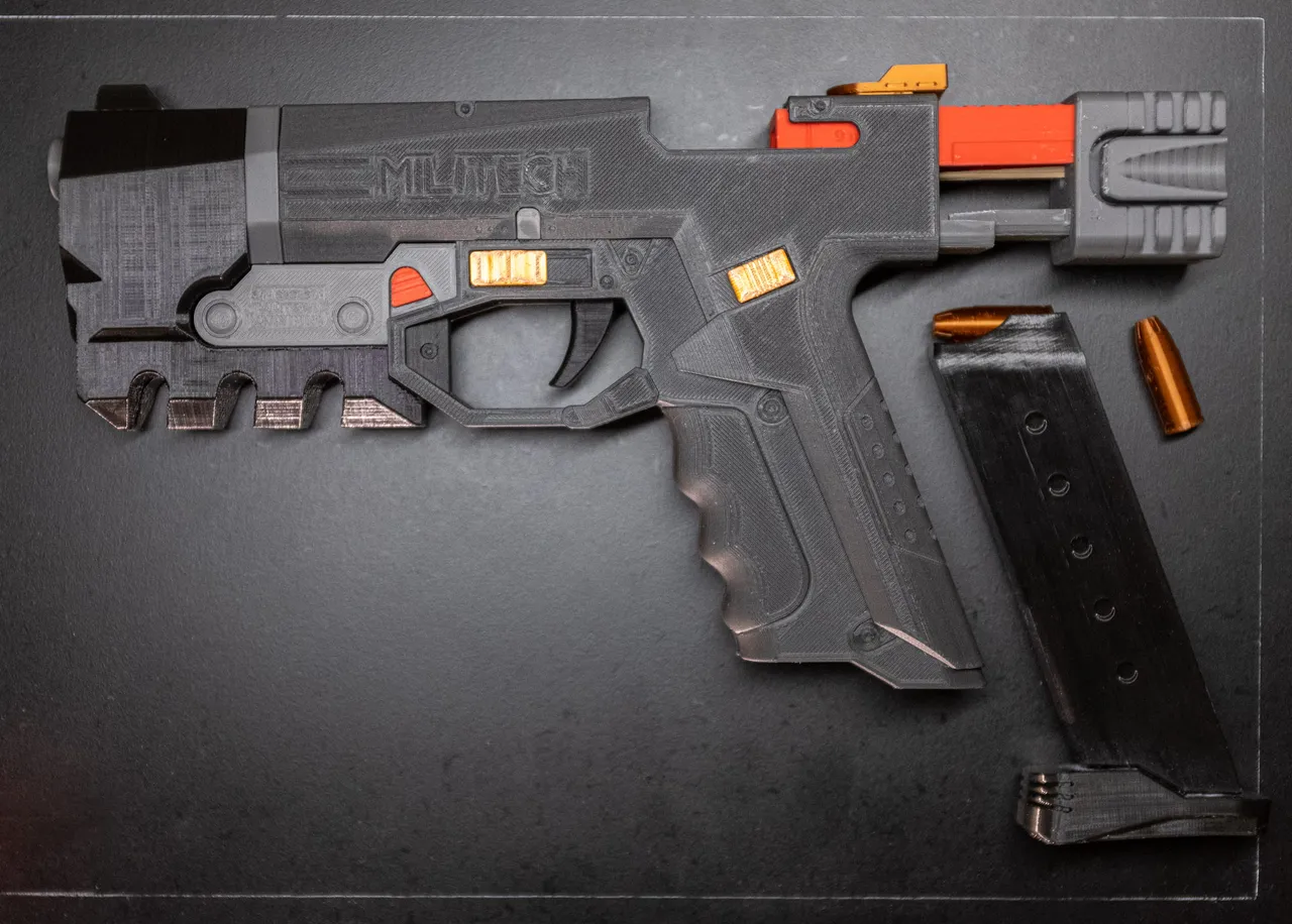 CYBERPUNK 2077 Militech 9mm Vindicator by 3dworkbench | Download free ...