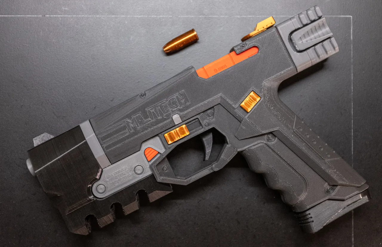 CYBERPUNK 2077 Militech 9mm Vindicator by 3dworkbench | Download free ...