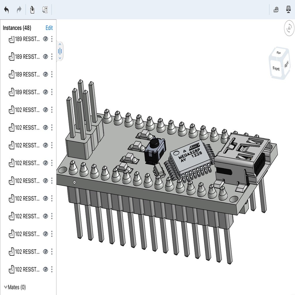 Arduino nano by SkermiebroTechTips | Download free STL model ...