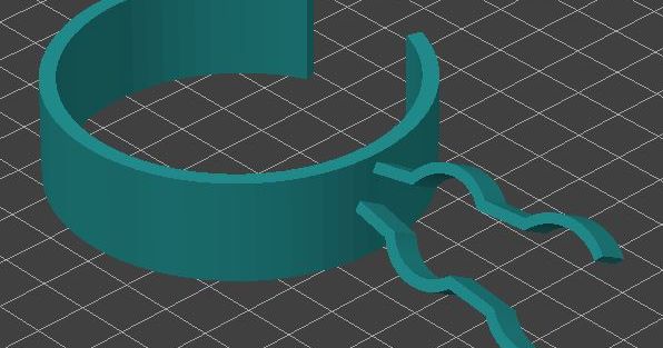 Dual Cigar Can Clip Right Handed by Brian Ohle | Download free STL ...