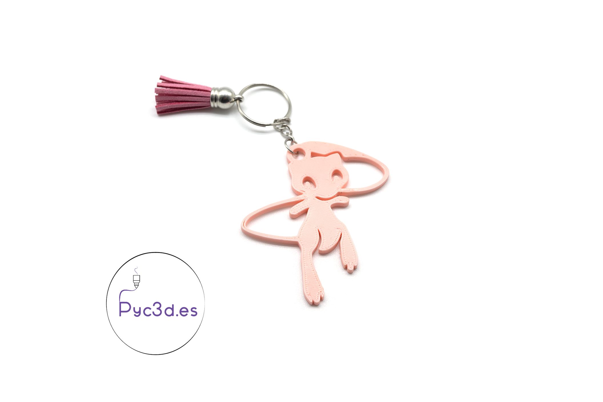 MEW POKEMON KEYCHAIN by PYC3D.ES | Download free STL model | Printables.com