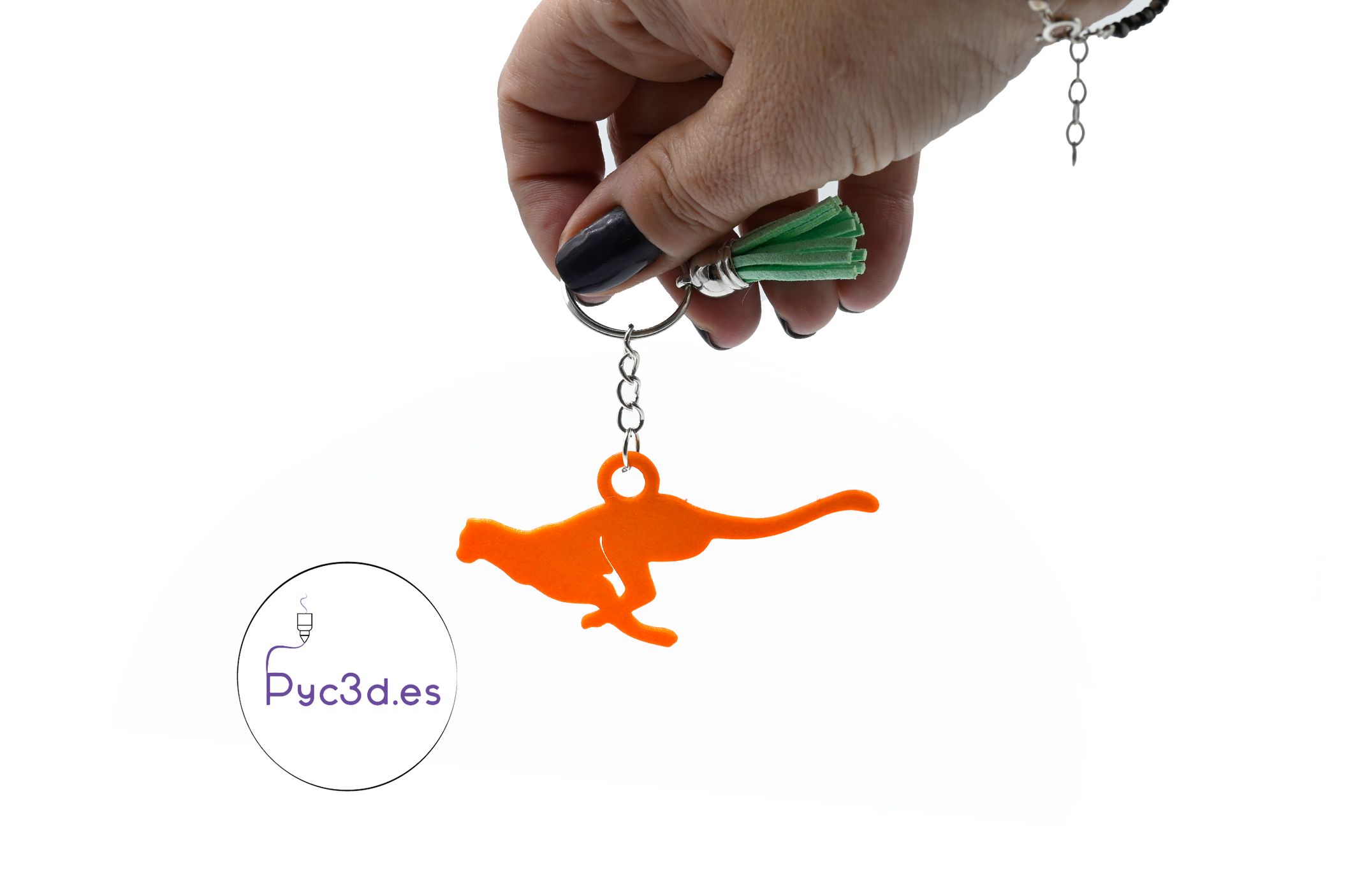 CHEETAH KEYCHAIN by PYC3D.ES | Download free STL model | Printables.com