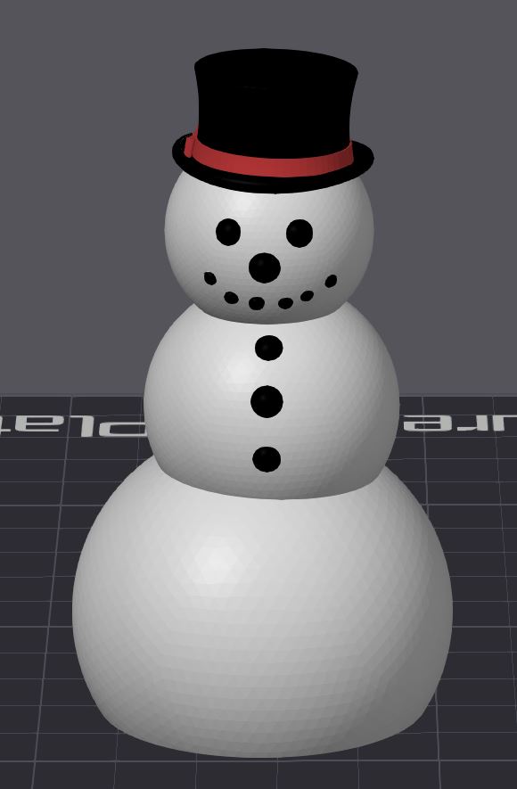 Snowman by Shadow | Download free STL model | Printables.com