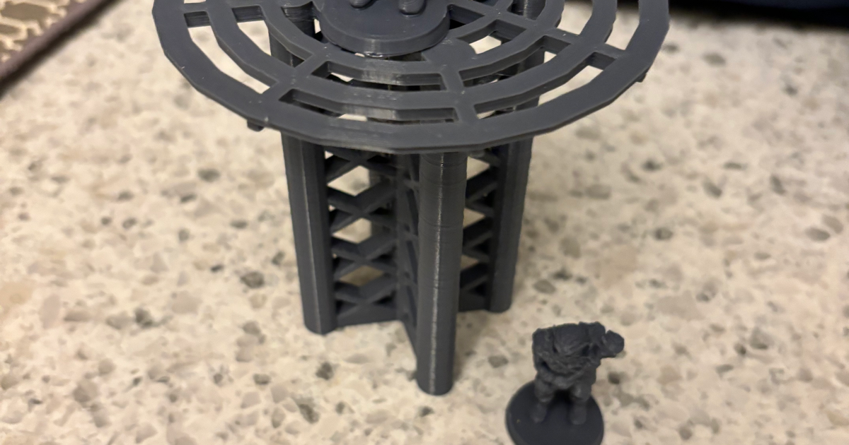 Small Terrain Platform by Richard B | Download free STL model ...