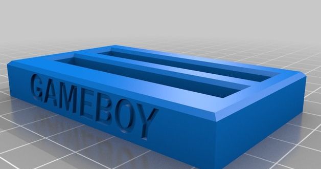 gameboy game holder by Euan Adamson | Download free STL model ...