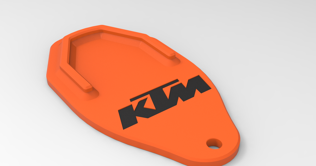 KTM Kick Stand Pad / Plate by Ken226 | Download free STL model ...