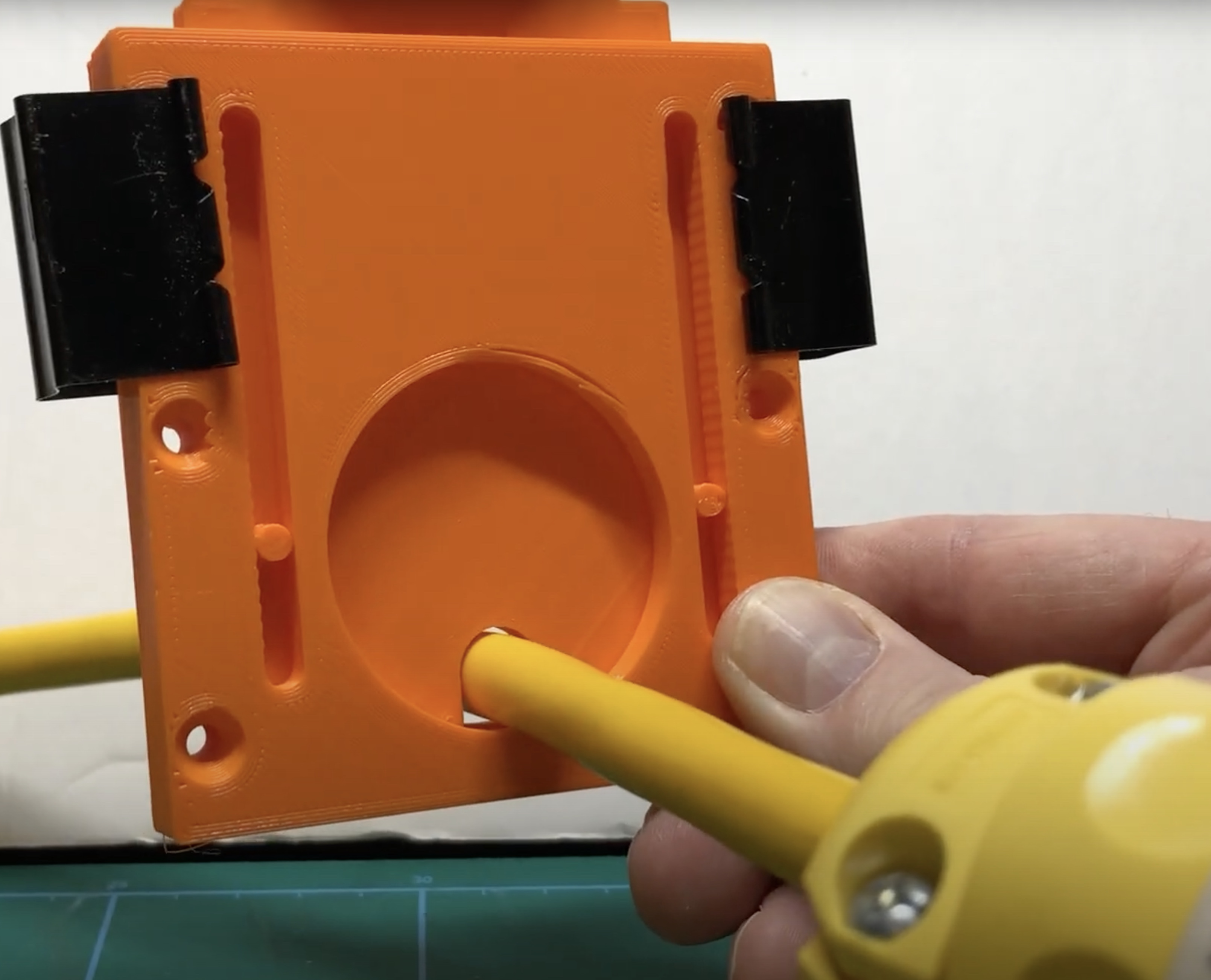 Sliding Cable Pass Through Gate by Fusilier | Download free STL model ...