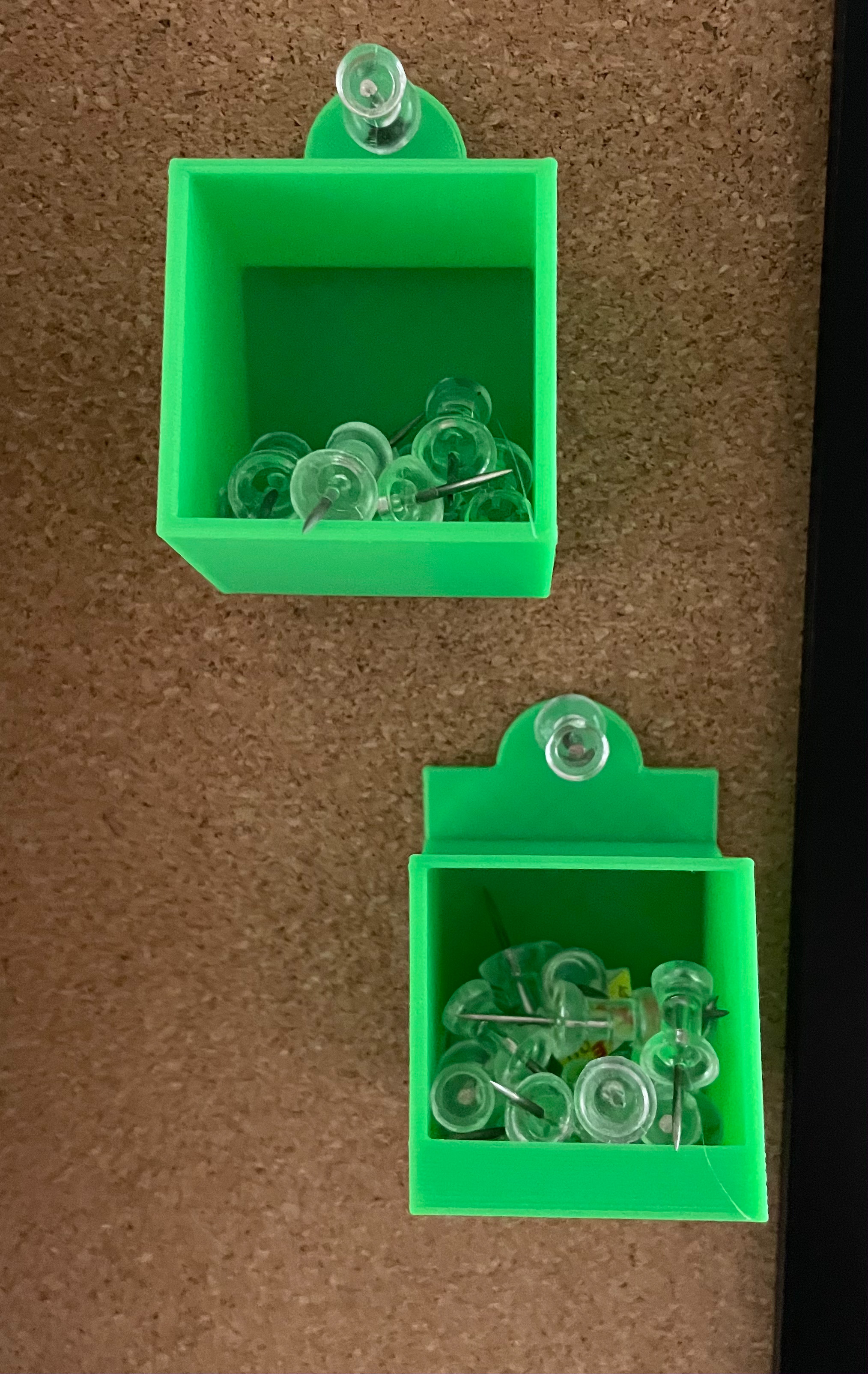 Store Your Pushpins Where They're Needed by JanetS | Download free STL ...