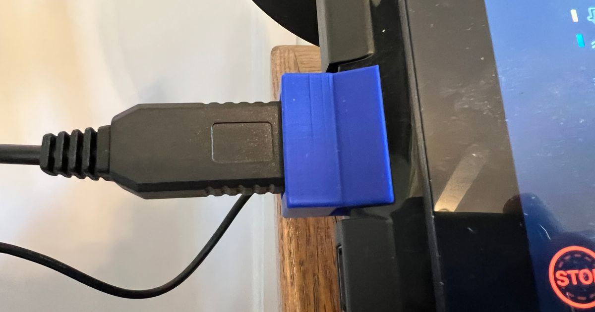 Sonic Pad USB Serial Cable Stabilizer by JeffC | Download free STL ...