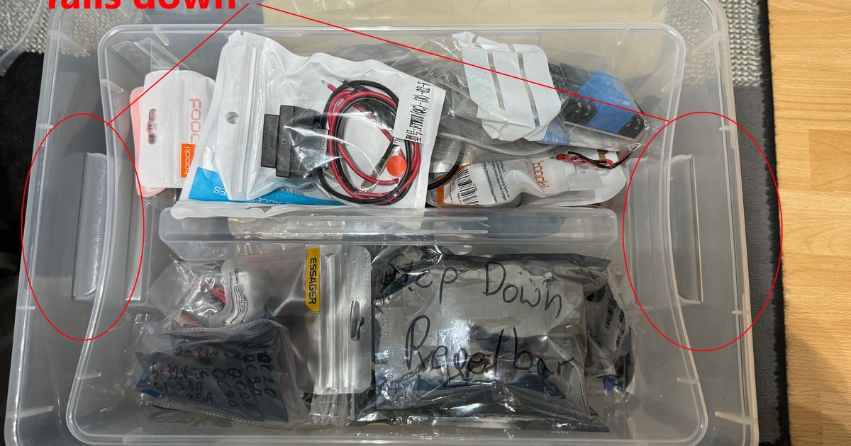 IKEA SAMLA box insert reinforcement UPGRADE by eZ_Bolek | Download free ...