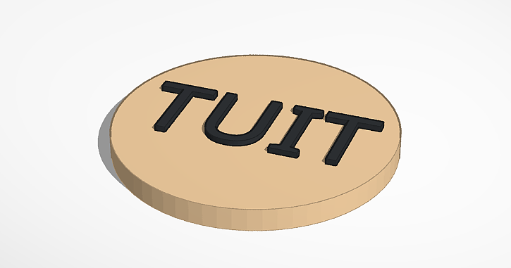 A round TUIT A round TUIT by Best_codes | Download free STL model ...