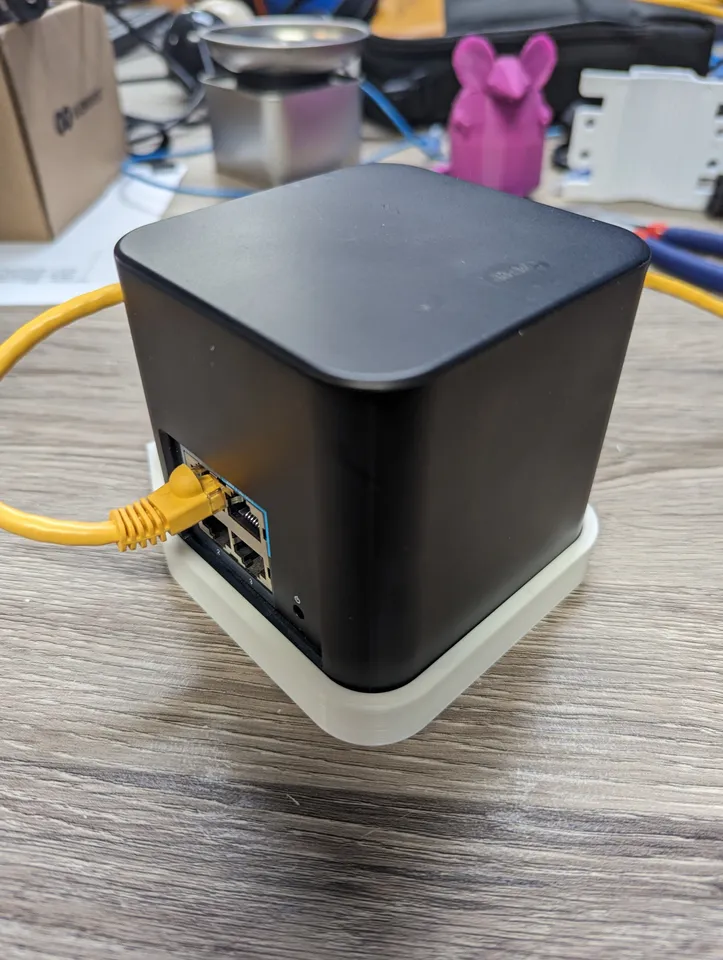 Ubiquiti Aircube Wall/Pipe Mount by khaos117 | Download free STL model ...