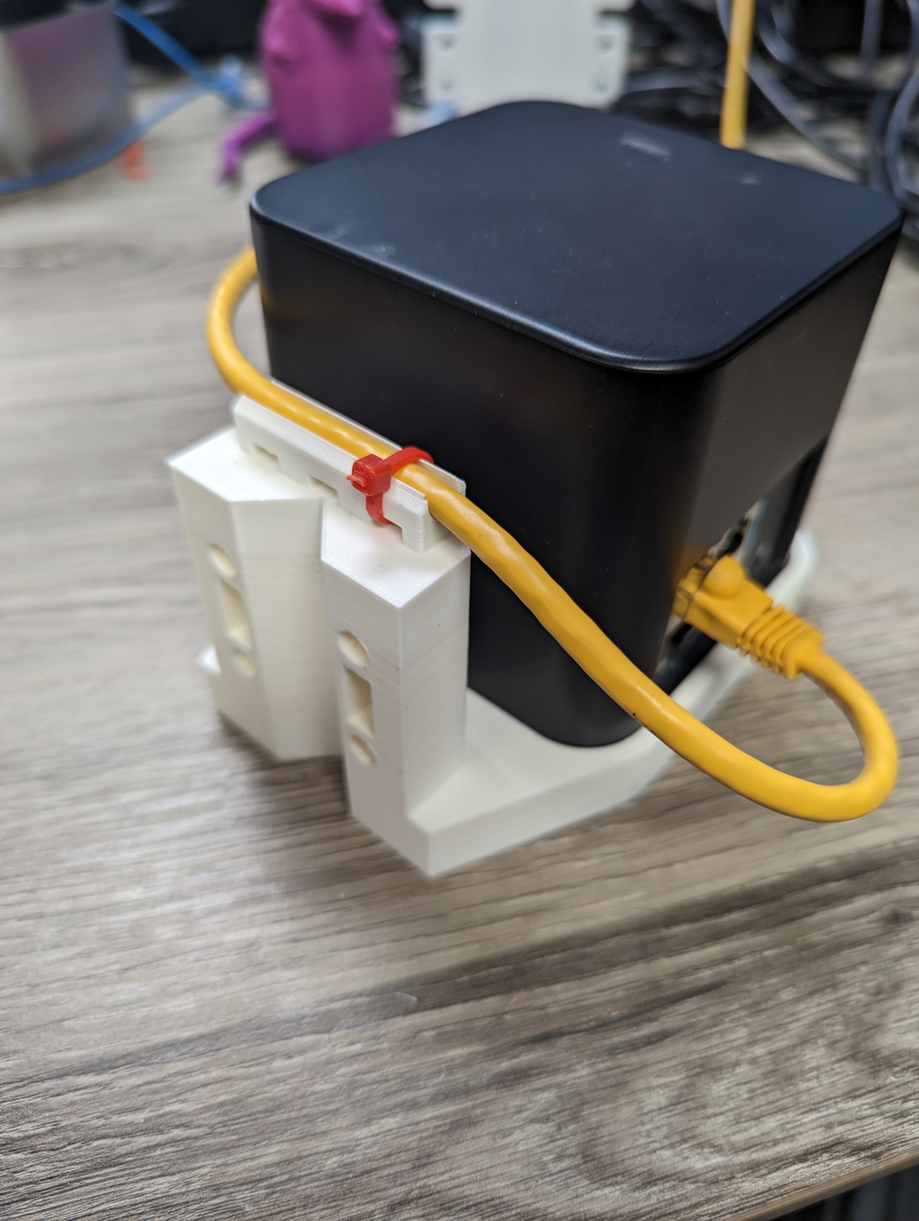 Ubiquiti Aircube Wall/Pipe Mount by khaos117 | Download free STL model ...