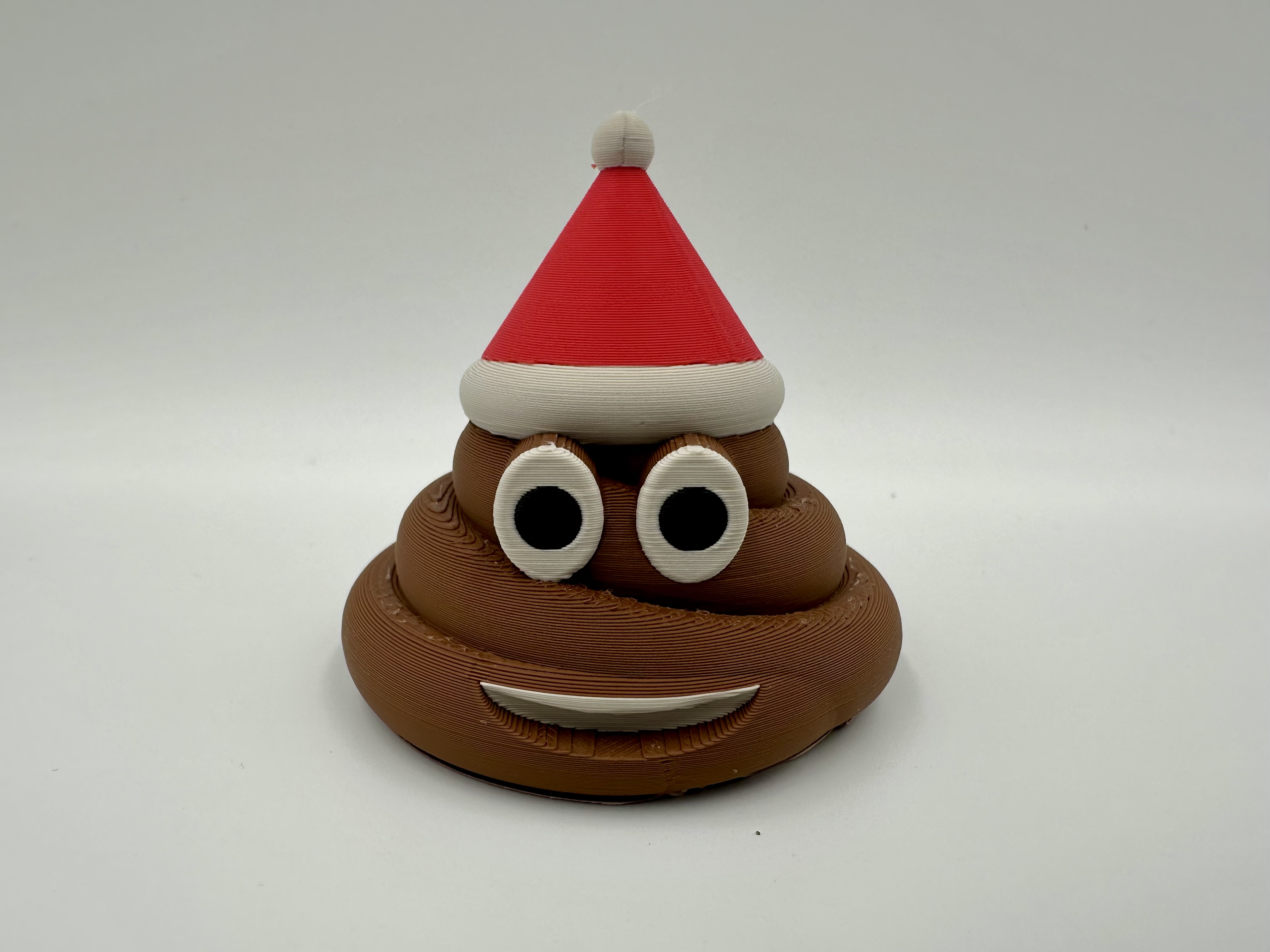 The Christmas Poop Emoji by Fyrby Additive | Download free STL model ...