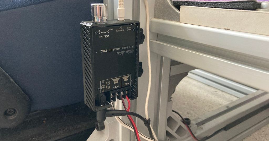 Wuzhi ZK-502C simracing rig mount 8040 or 4040 by VHF | Download free ...