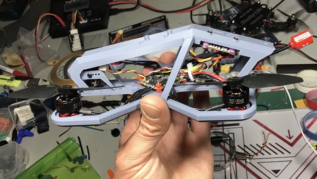 AtomX Micro FPV Frame by VHF | Download free STL model | Printables.com