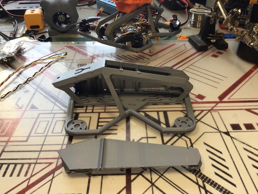 AtomX Micro FPV Frame by VHF | Download free STL model | Printables.com