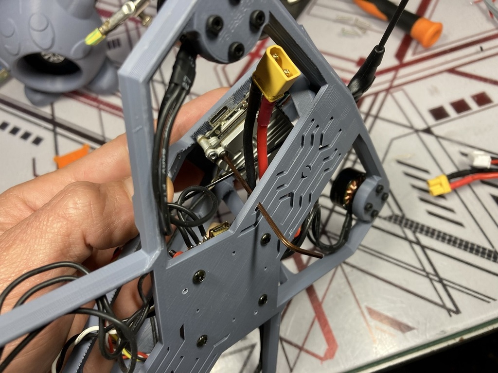 AtomX Micro FPV Frame by VHF | Download free STL model | Printables.com
