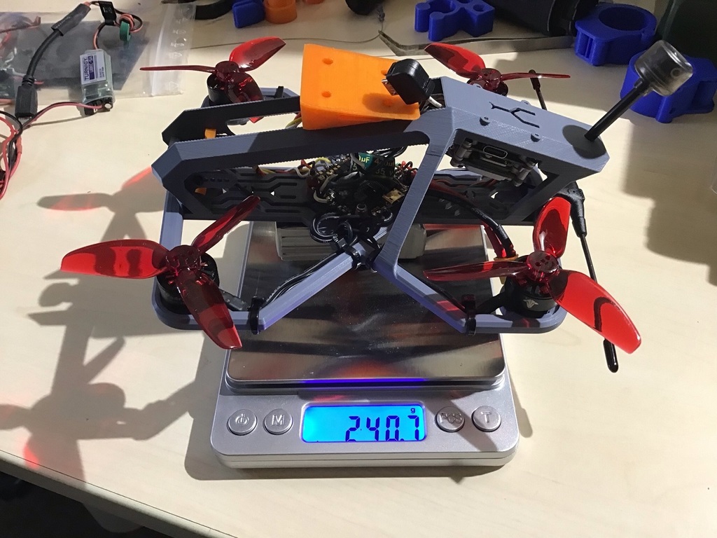 AtomX Micro FPV Frame by VHF | Download free STL model | Printables.com