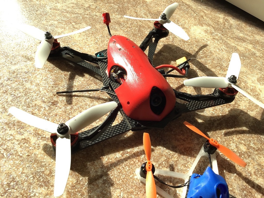 Shelby 250 Aero FPV Canopy by VHF | Download free STL model ...