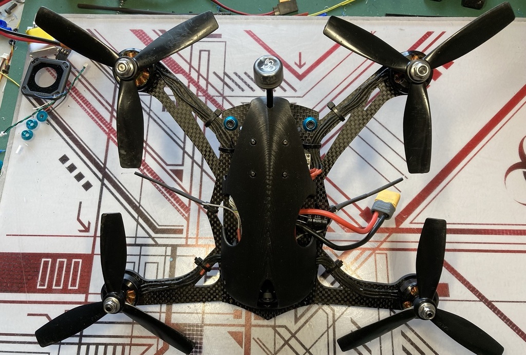 Shelby 250 Aero FPV Canopy by VHF | Download free STL model ...