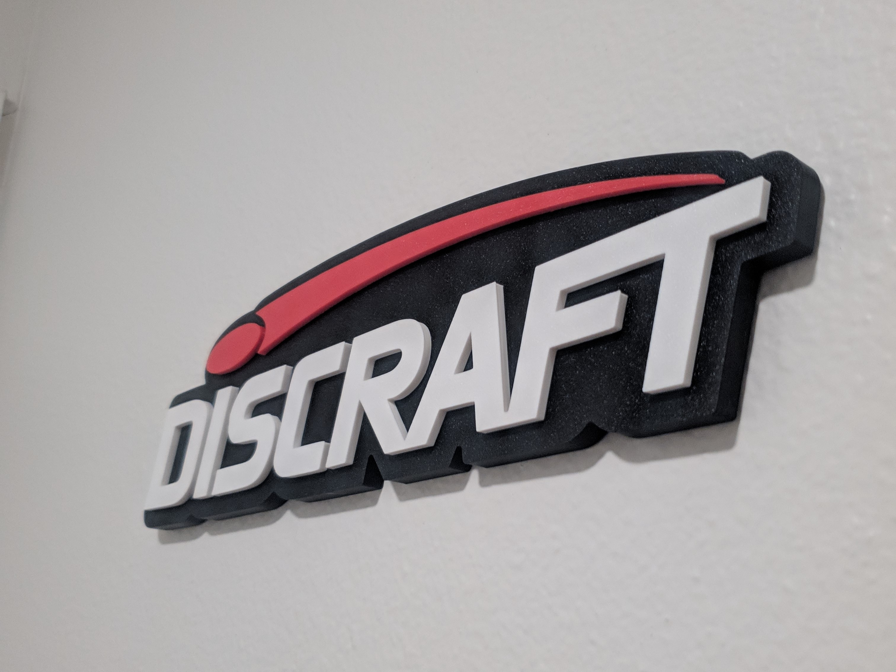 Discraft Logo 3D Wall Art by Desta3D | Download free STL model ...