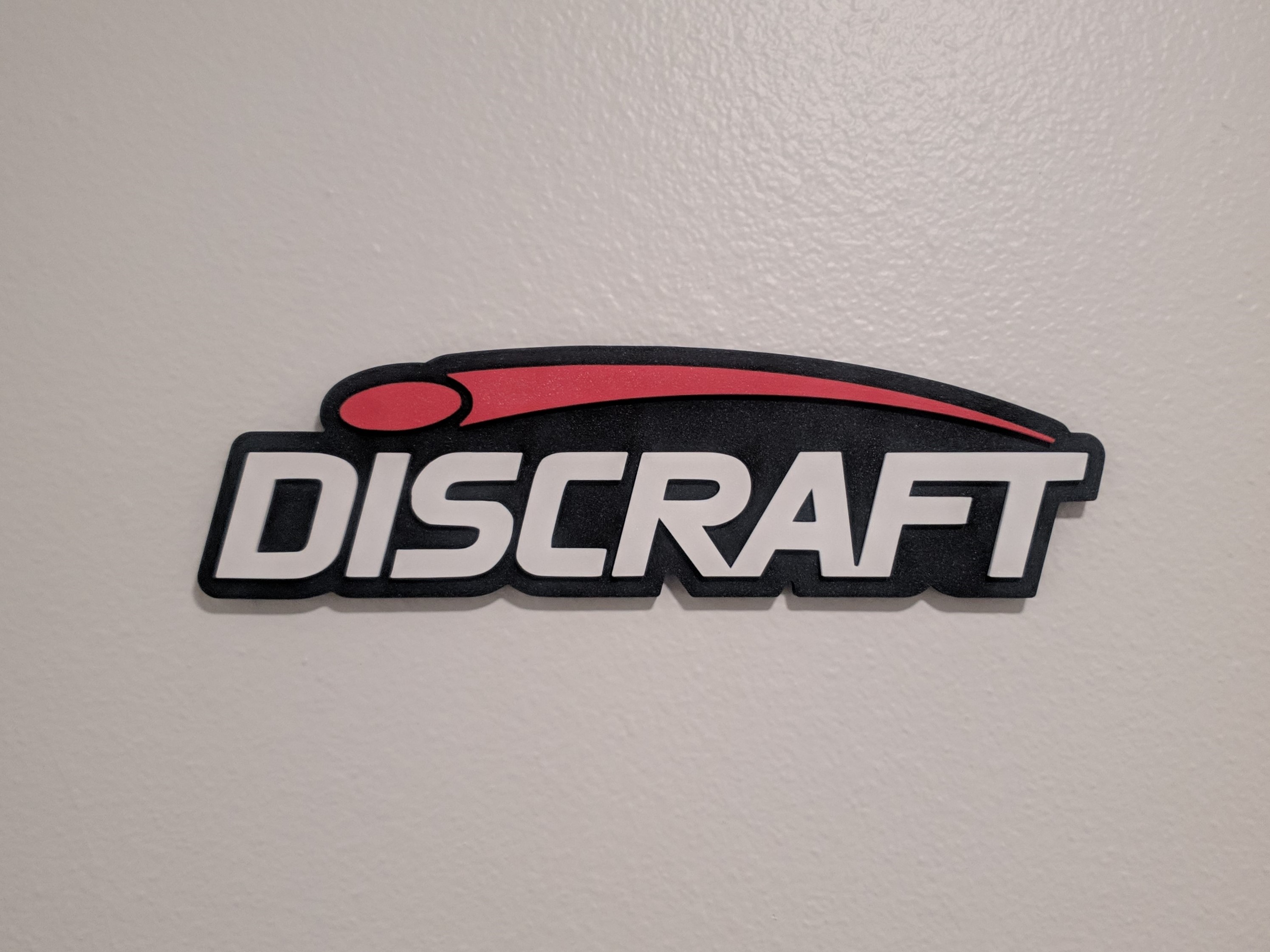 Discraft Logo 3D Wall Art by Desta3D | Download free STL model ...