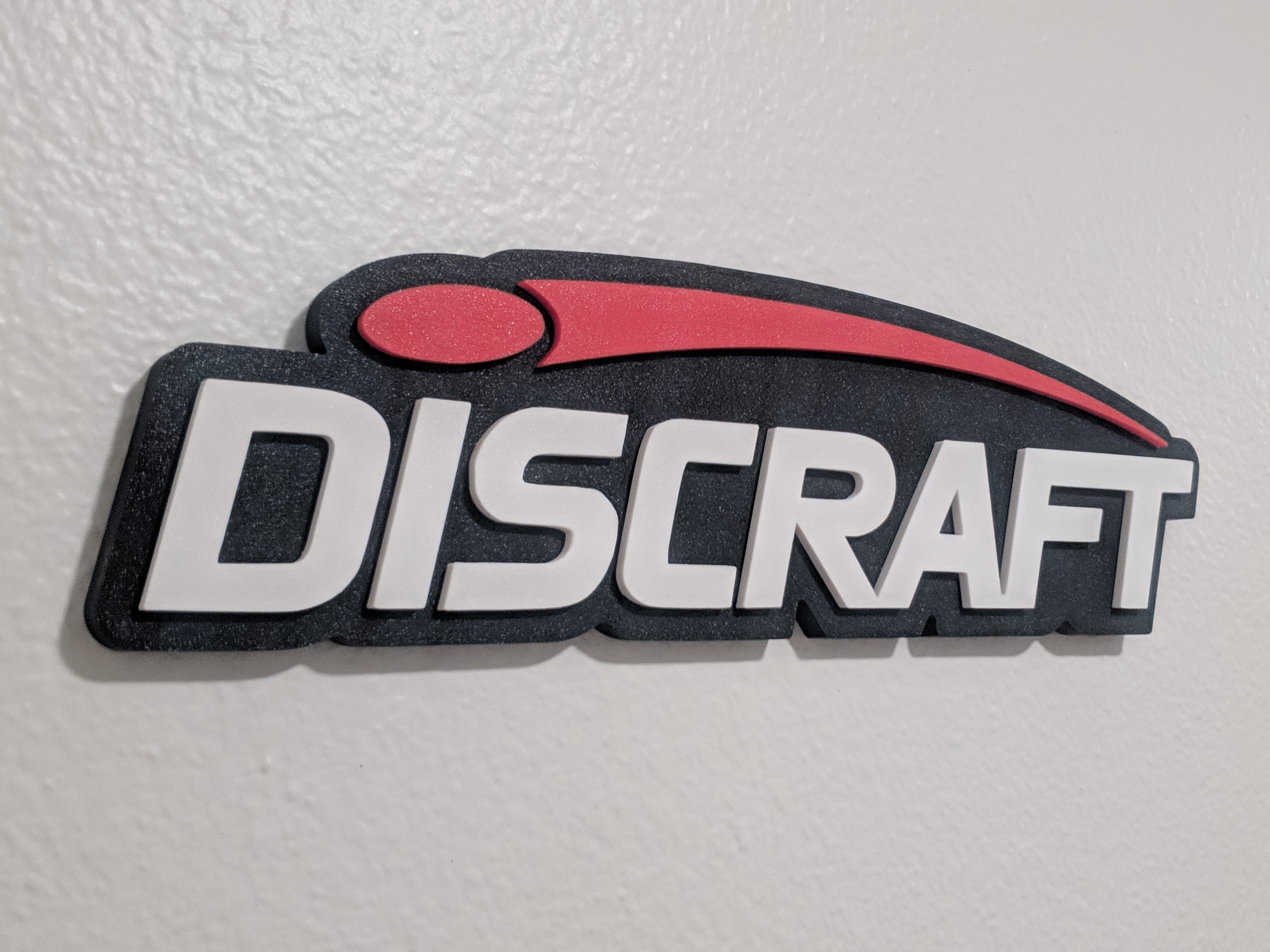 Discraft Logo 3D Wall Art by Desta3D | Download free STL model ...