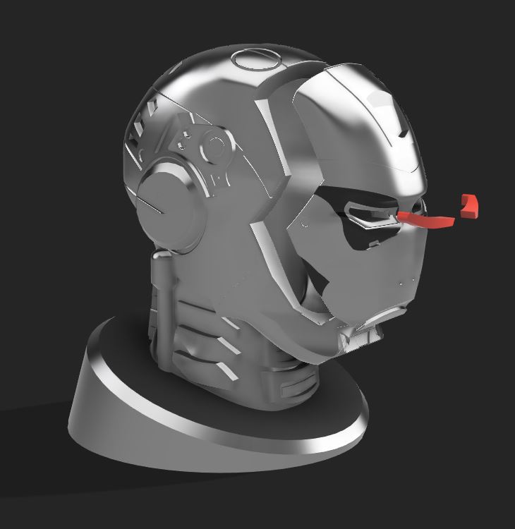 Iron Terminator Fan Art Bust by DFD 3D | Download free STL model ...