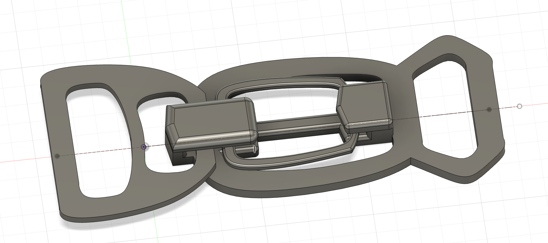 Andros Power Rangers Jacket Buckles by applepieke | Download free STL ...