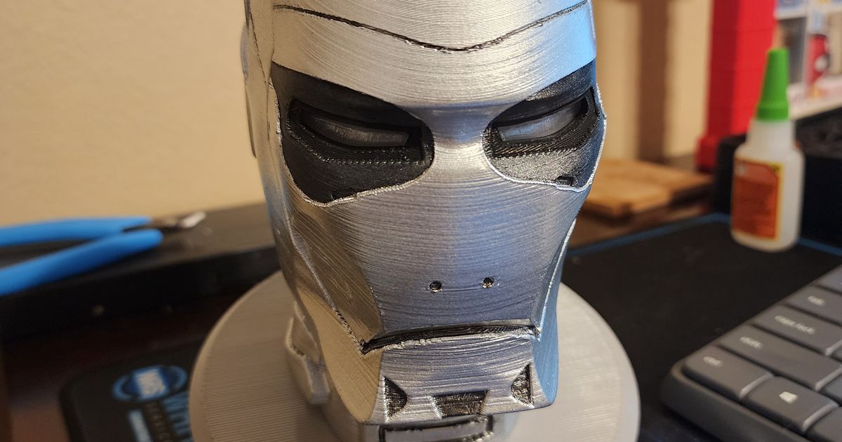 Iron Terminator Fan Art Bust (Solid Version) by DFD 3D | Download free ...