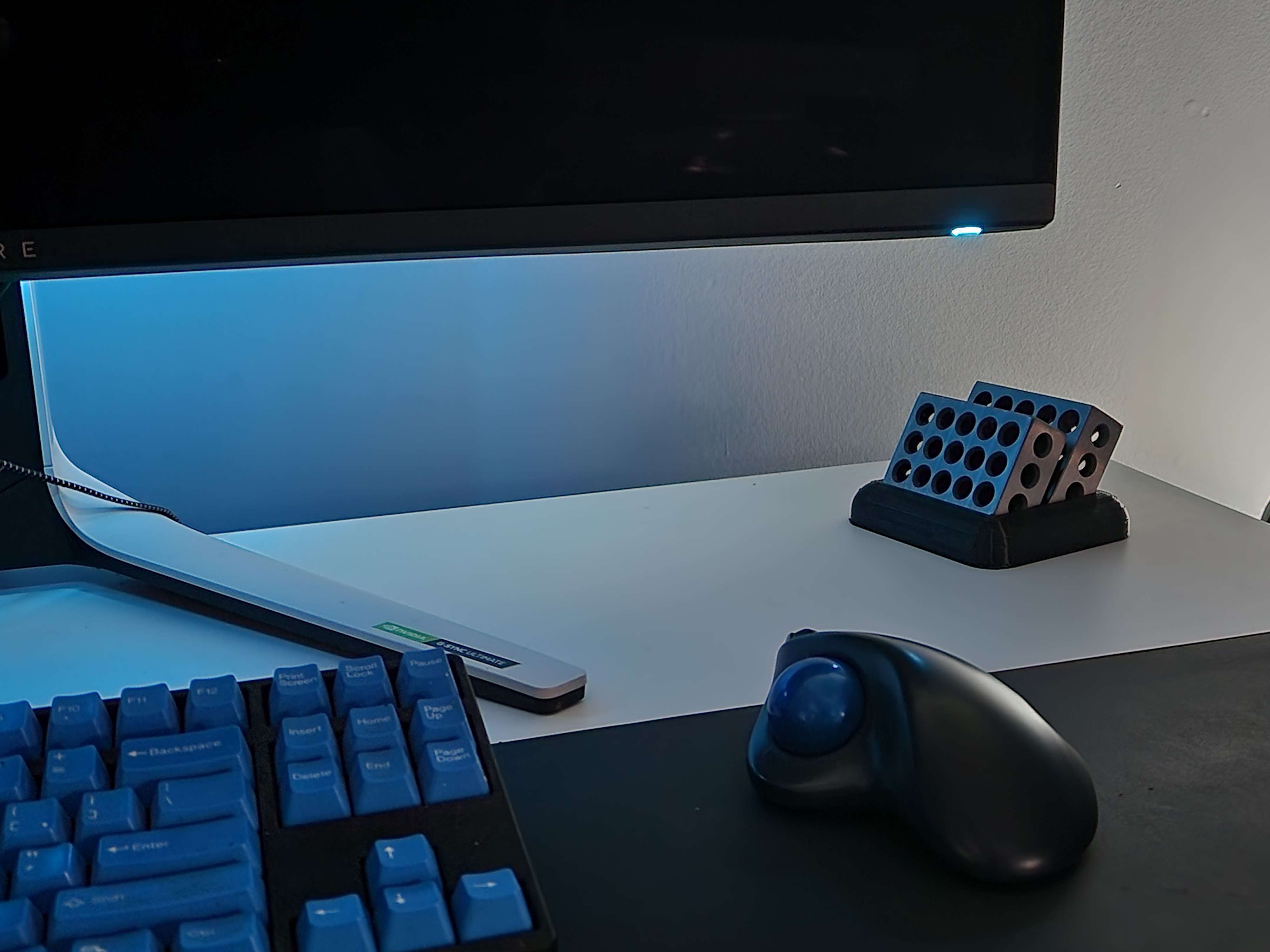 123 setup block desk holder by Fanatical Detail Maniac | Download free ...