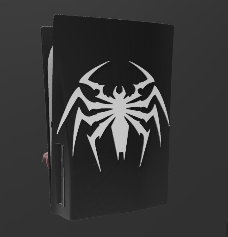 Venom PS5 Custom Hefesto 3D Front And Back Plate by Huf | Printables Store