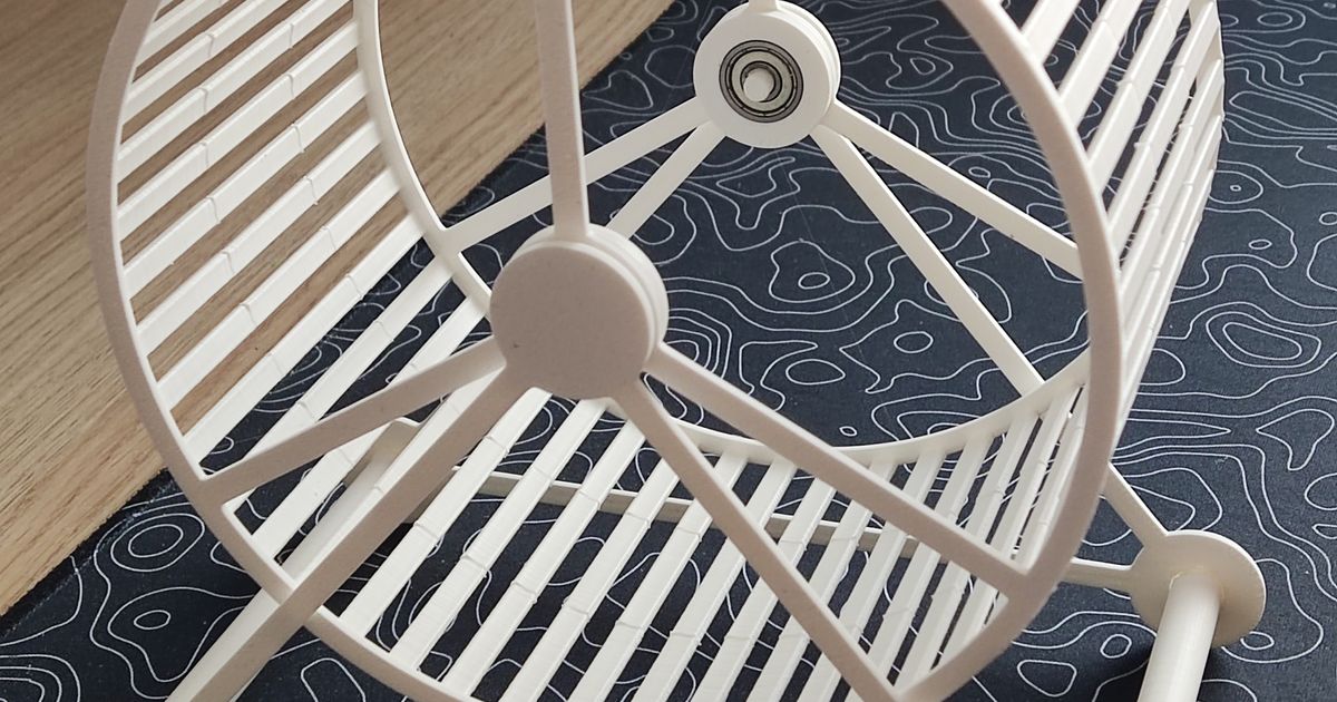 Customizable Rodent Running Wheel par Martin Ždila | Téléchargez ...