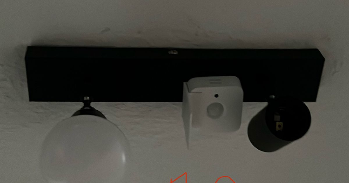 Philips Hue Motion Sensor Cover by Max | Download free STL model ...