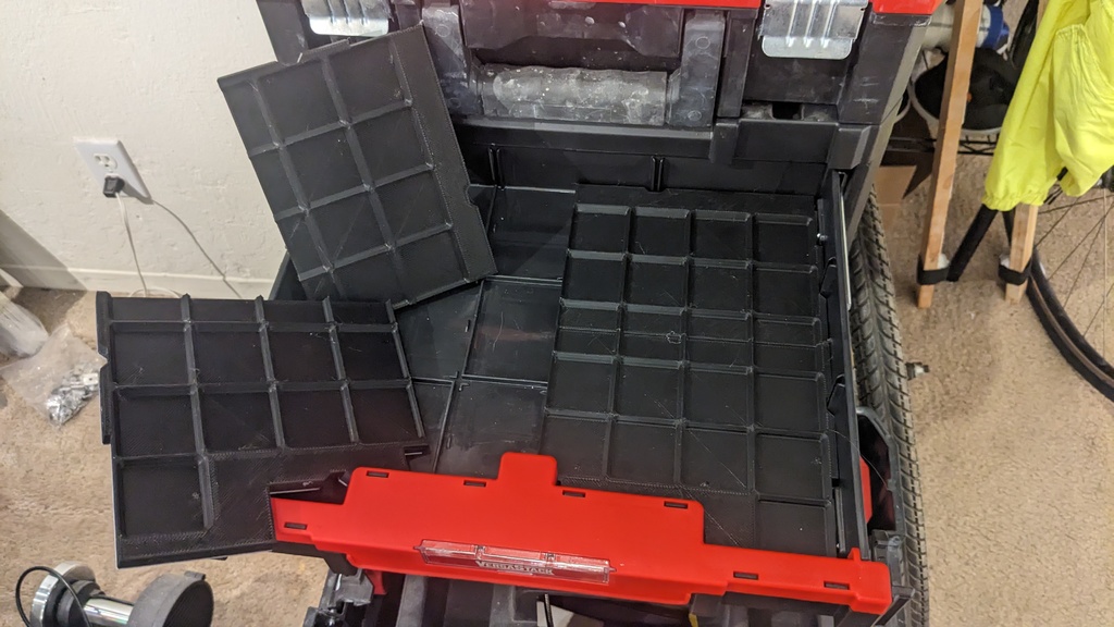 Craftsman Versastack / Dewalt TSTACK Gridfinity Inserts by Eric Anastas ...