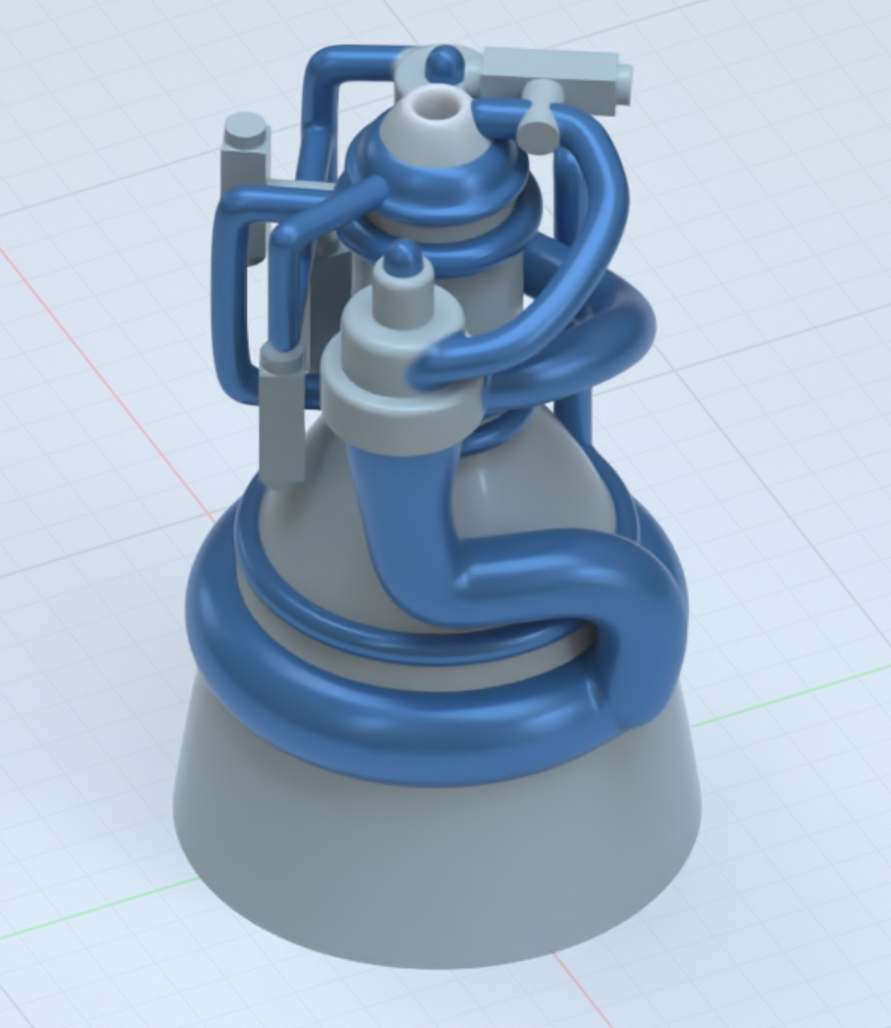 LE-9 Rocket Engine by takeota | Download free STL model | Printables.com