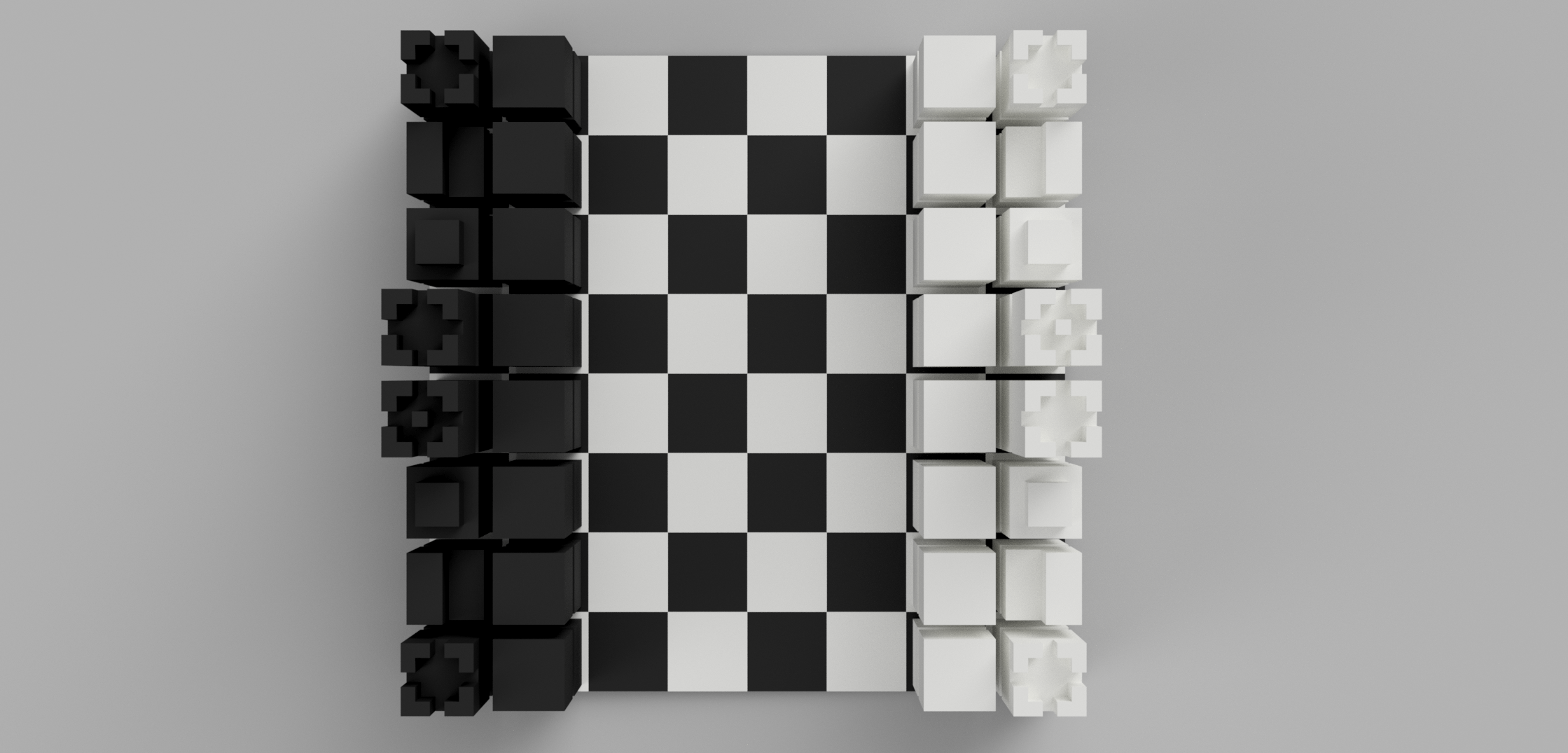 The Big Basic Chess Set by Print By Bear | Download free STL model ...