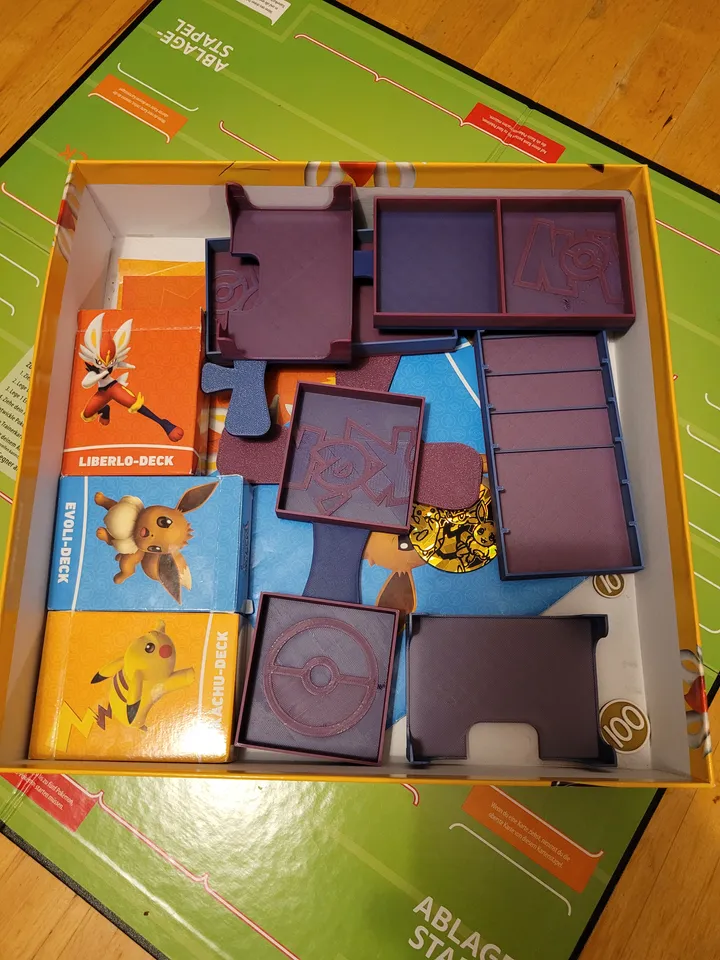 Card Organizer for Pokemon TCG Battle Academy by Plaste-Metz | Download ...