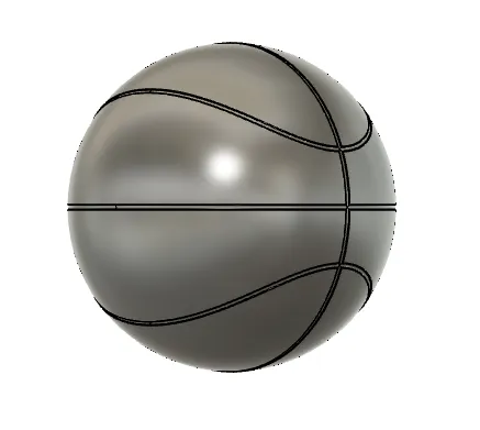 BASKETBALL BALL by Auzziebogan26 | Download free STL model | Printables.com