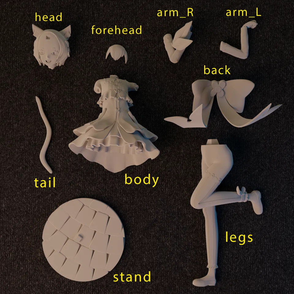 Felix Argyle from Re:Zero anime by FunserviceStl | Download free STL ...