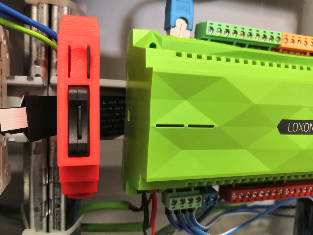 Loxone MicroSD Extender DIN by TimElectric | Download free STL model ...