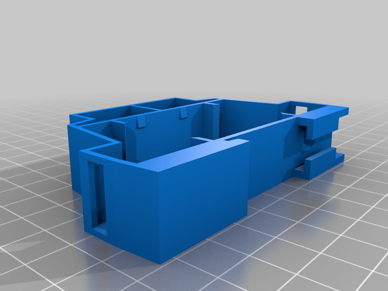 Loxone Nano DI Tree Rail Mount by TimElectric | Download free STL model ...