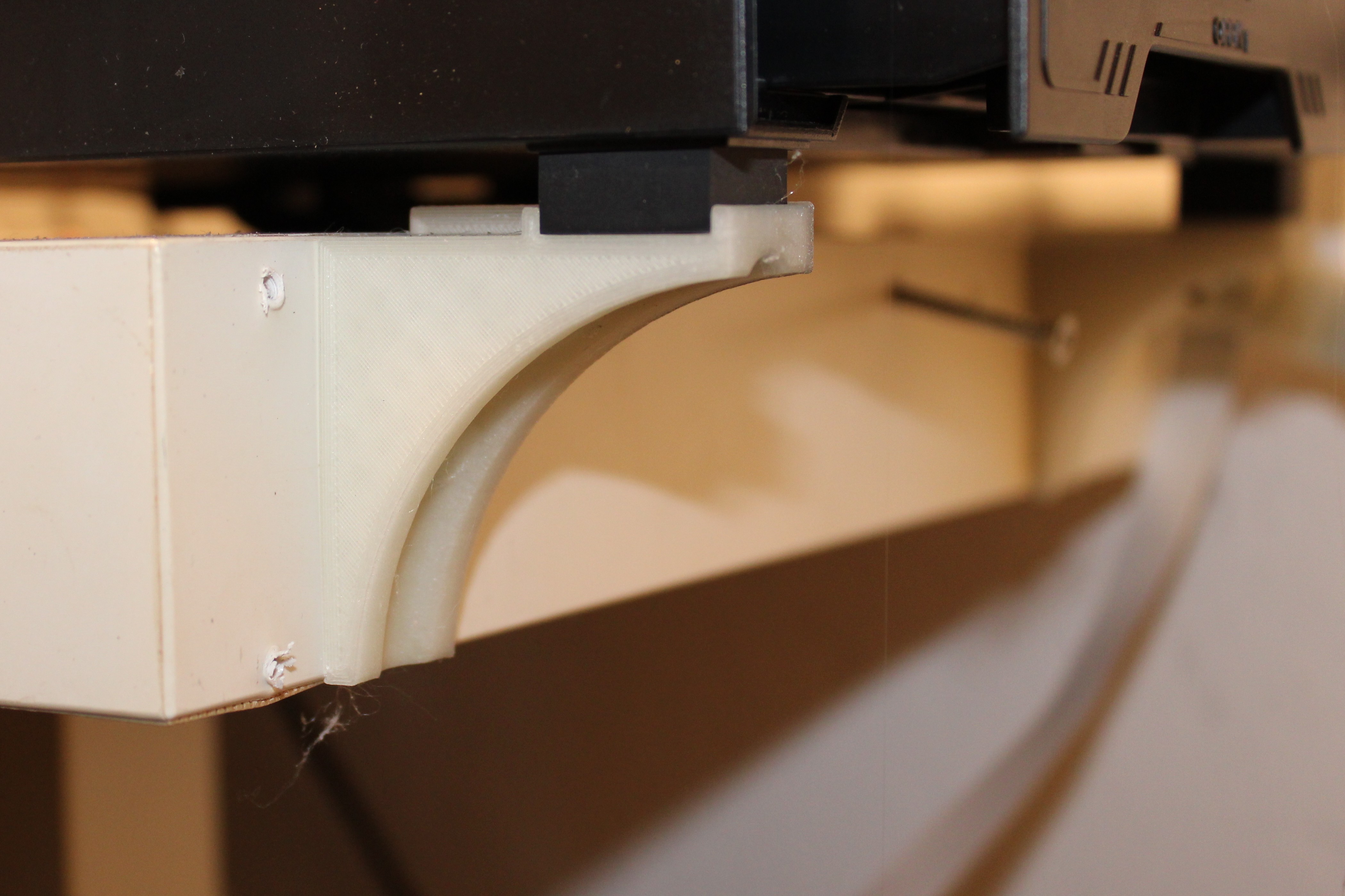 Angle bracket mount to extend surface for 3D printer by moWerk ...