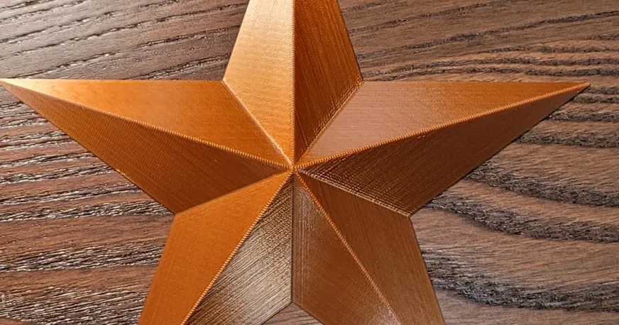 Christmas Tree Star-No supports by Sunshine | Download free STL model ...
