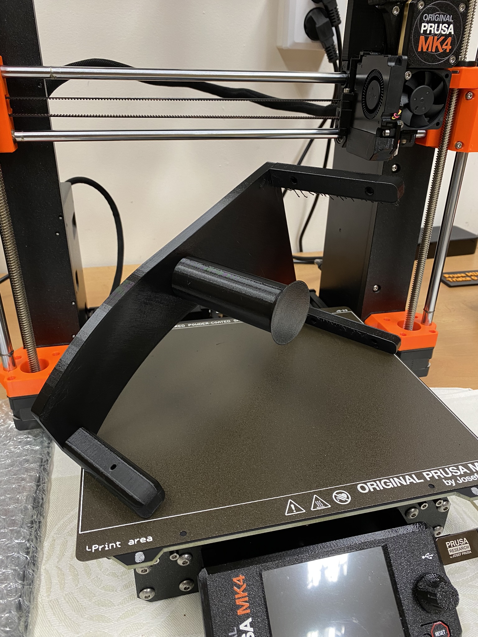 Prusament spool wall holder by PataBenda | Download free STL model | Printables.com