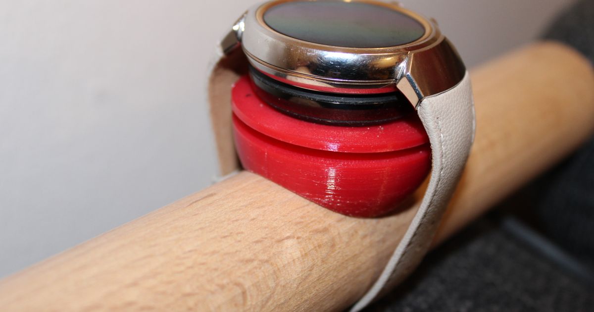 Universal Watch mount to 4cm rod by moWerk | Download free STL model ...